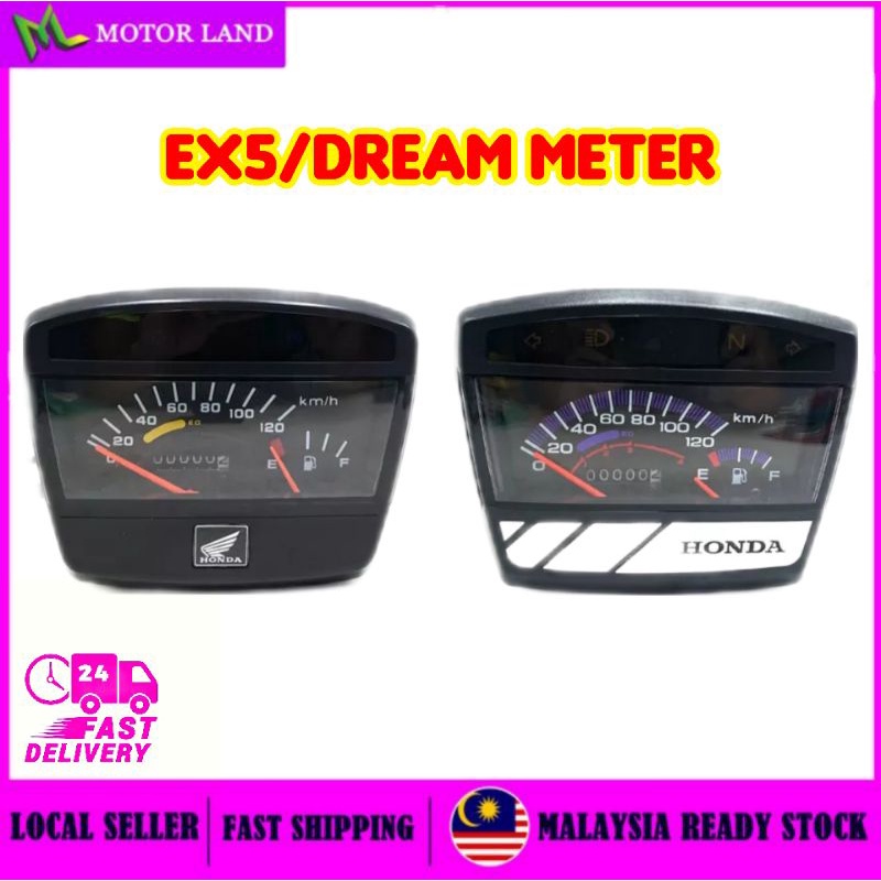 HONDA EX5 DREAM EX5DREAM DREAM METER SET METER ASSY SPEEDOMETER ASSY ...