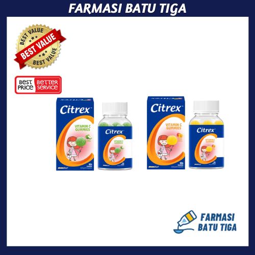 CITREX VITAMIN C GUMMIES (APPLE / MANGO YOGURT) 60S | Shopee Malaysia