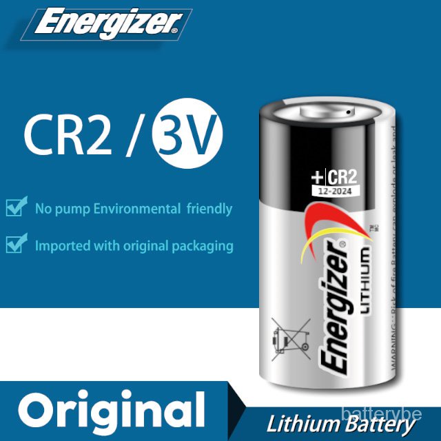 Energizer CR2/cr123 3V Lithium Battery Camera Range Finder Camera ...