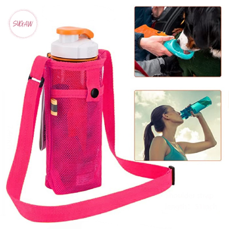 Pemegang botol air pemegang Tumbler beg pemegang kes dengan tali bahu ...