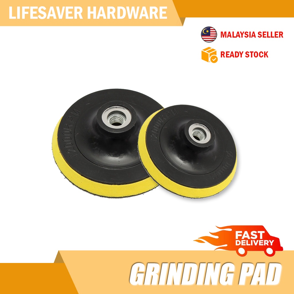 Ready Stock🔥🔥Grinding Pad for Sand Paper Disc & Buffing Polish Sponge ...