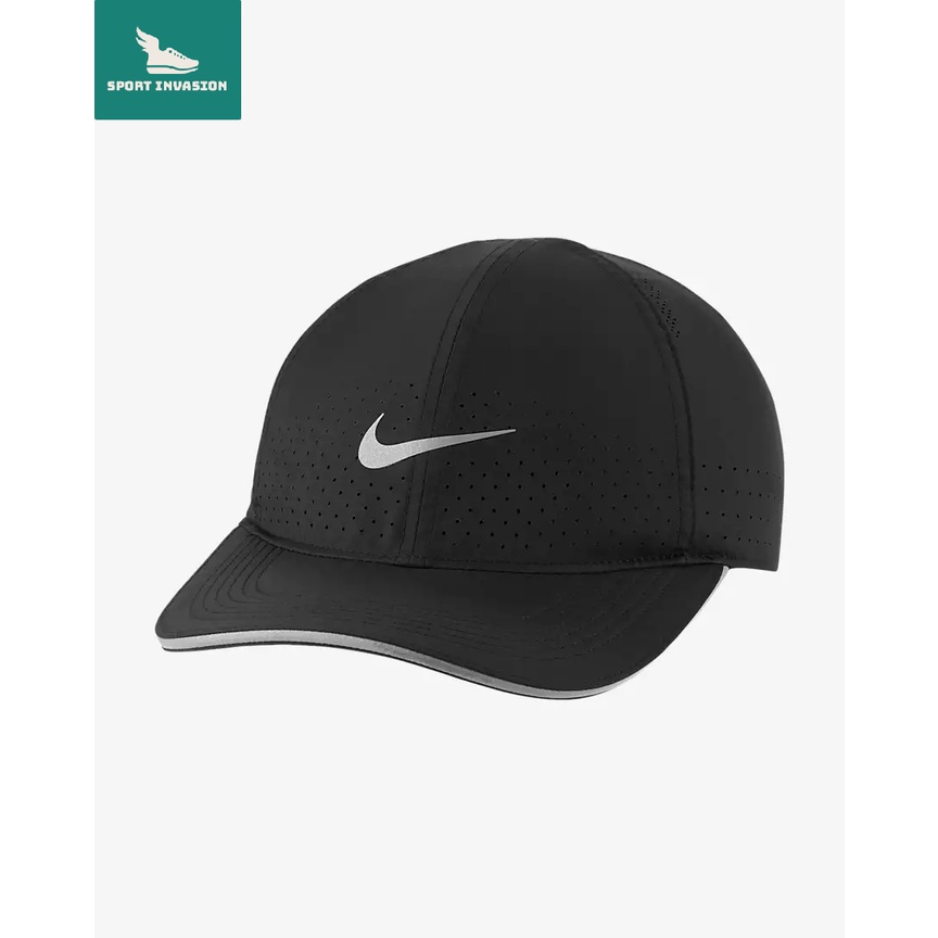 NIKE DRI-FIT AEROBILL FEATHERLIGHT PERFORATED RUNNING CAP (DC3598 010 ...