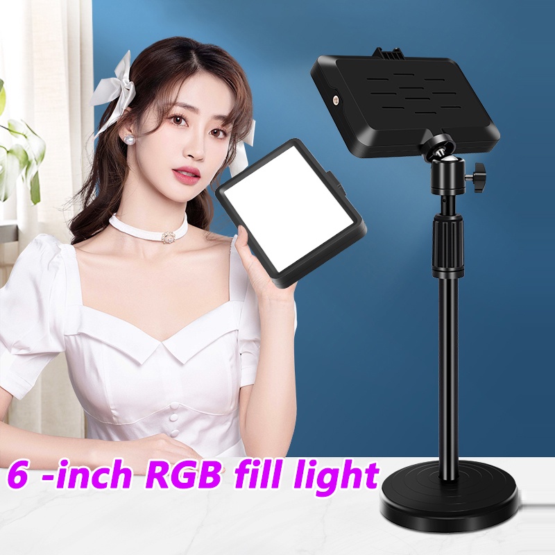 Led Video Light Camera Photography Lighting Kit With Tripod Stand 4 ...