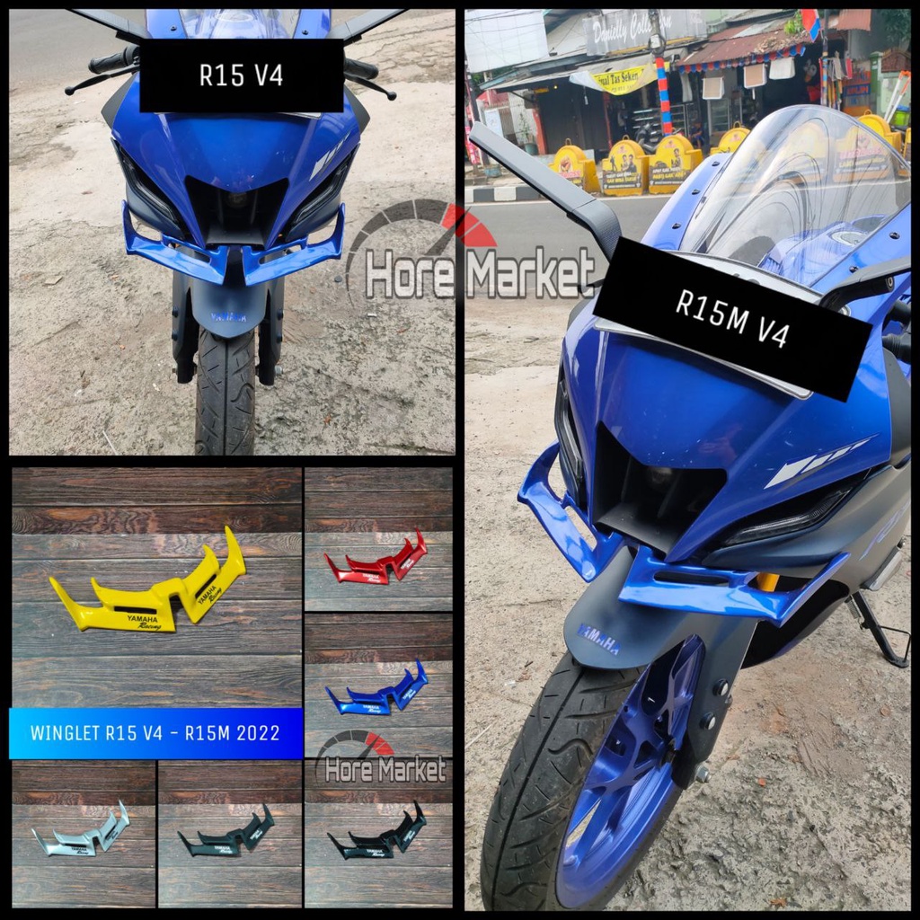 Winglet R15 V4 R15M VVA 2022 2023 2024 ALL NEW R15 LONG MODEL | Shopee ...