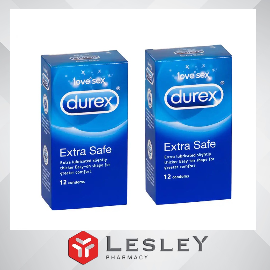 Durex Extra Safe 12s x 2 (Twin pack) | Shopee Malaysia