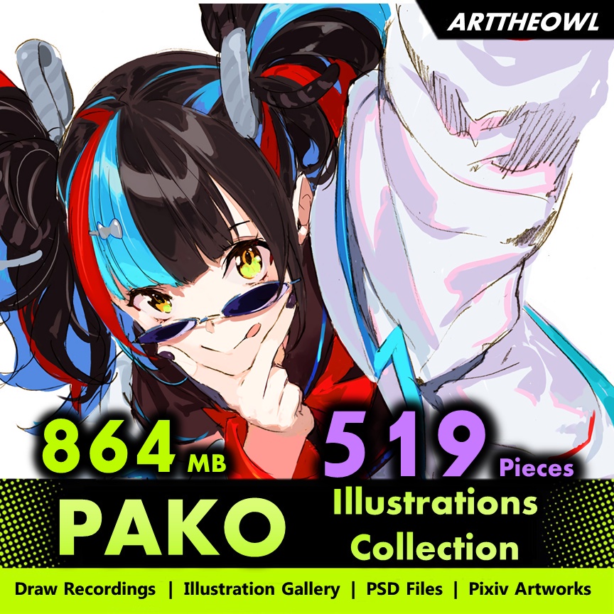 🔥 Digital Illustration Art - PAKO 🔥 Anime Figure | CG Art Digital ...
