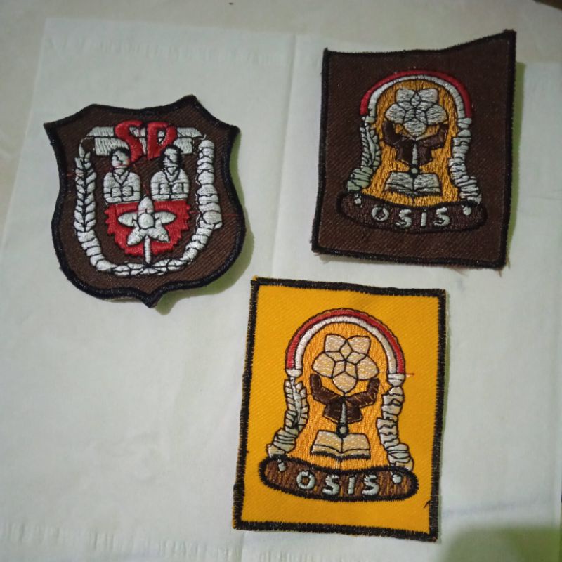 Osis logo SD SMP SMA High School Embroidery Unit | Shopee Malaysia