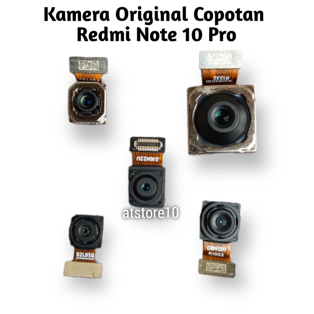 Xiaomi REDMI NOTE 10 PRO Camera Front Back ORIGINAL ORIGINAL | Shopee ...