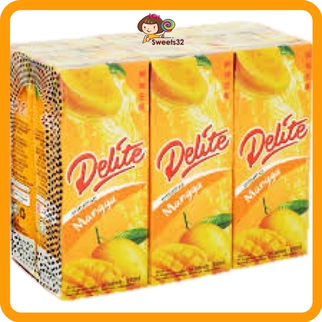 Delite Mango 6X250ml 芒果味 | Shopee Malaysia