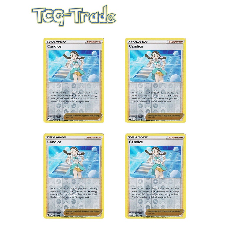 [Pokemon Player's Section] Play Set - SIT 152 Candice Reverse Holo ...
