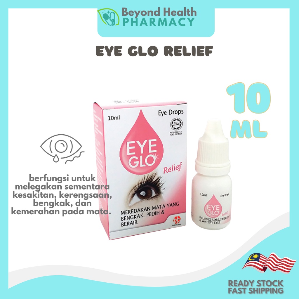 EYE GLO RELIEF 10ML | MEREDAKAN MATA YANG BENGKAK, PEDIH & BERAIR ...