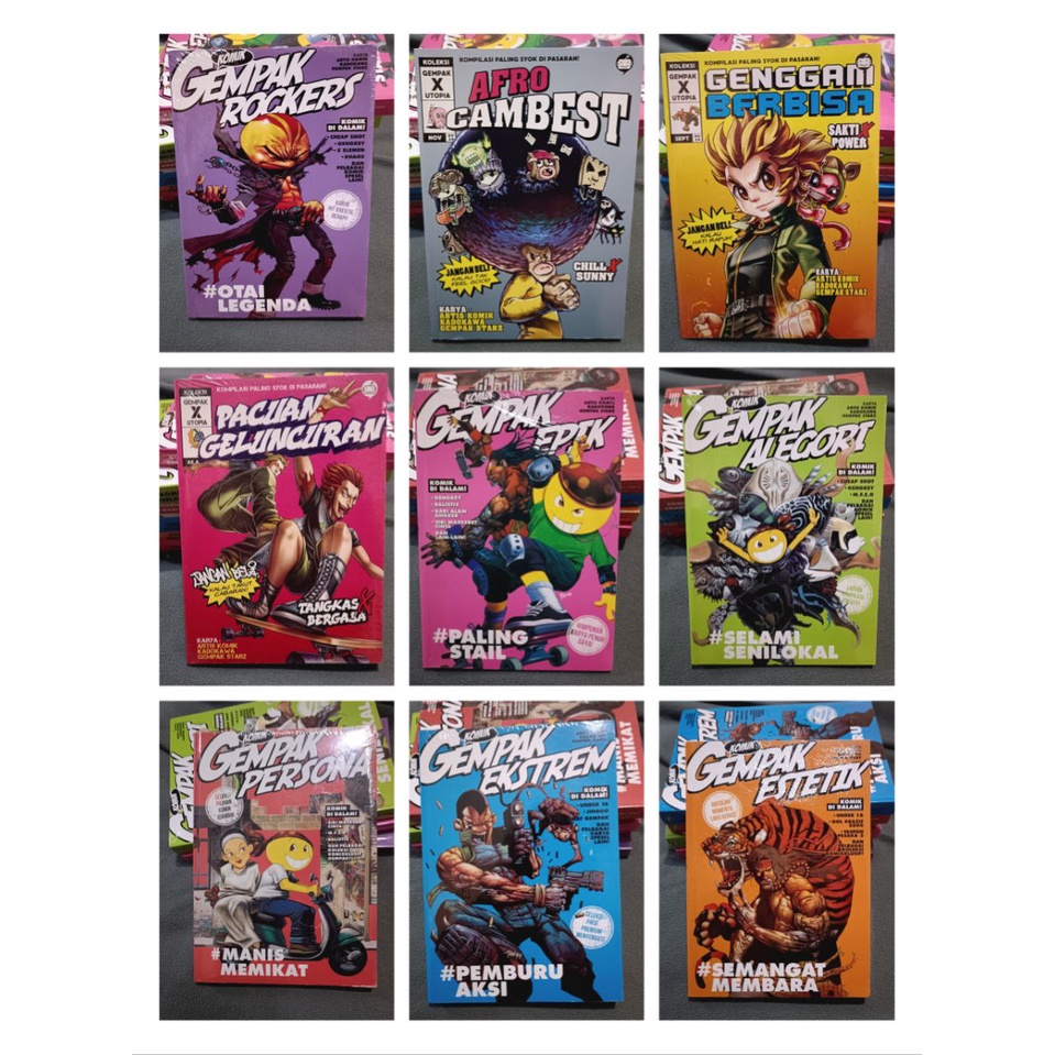 KOMPILASI KOMIK GEMPAK STAR LELONG | Shopee Malaysia