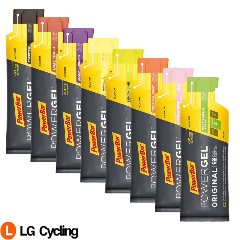 PowerBar PowerGel Original 41g with Carbohydrates Bike Basikal Cycling ...