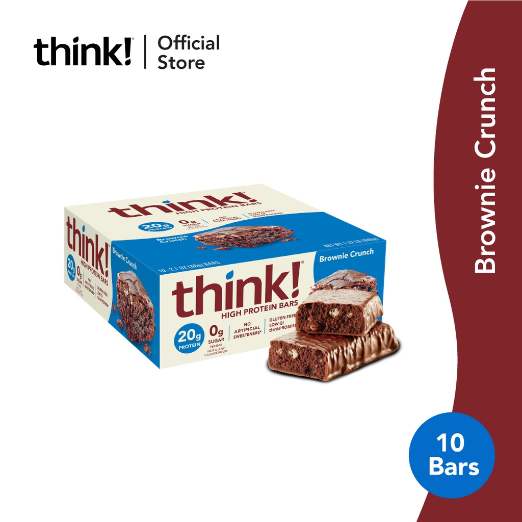 Think! High Protein Bar (10 Bars) | Shopee Malaysia