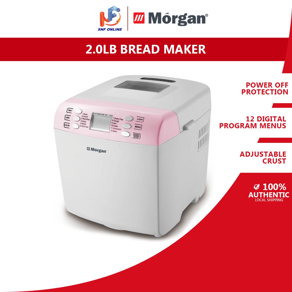 Morgan Bread Maker 2LB MBM-1020 | Shopee Malaysia