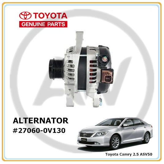 Original Toyota Camry 2.5 ASV50 ACV50 2012-2018 80A Alternator Assembly ...