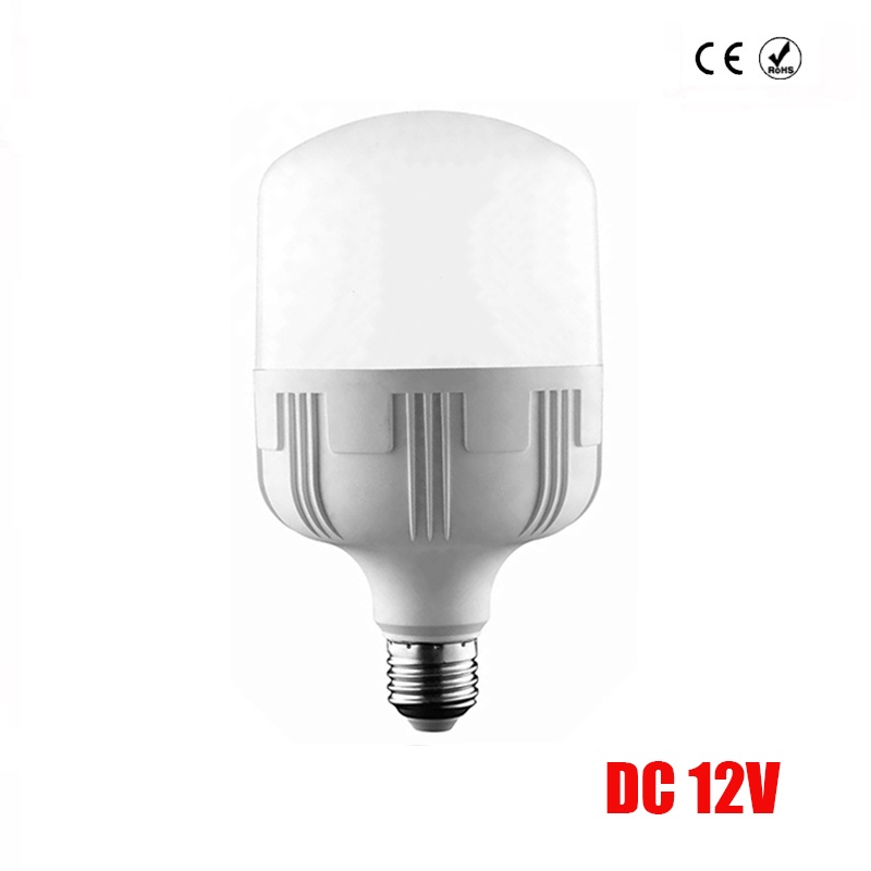 12V DC E27 LED Bulb 3W 7W 9W 12W 15W 18W 24W 36W Lampada 12 Volt Led ...