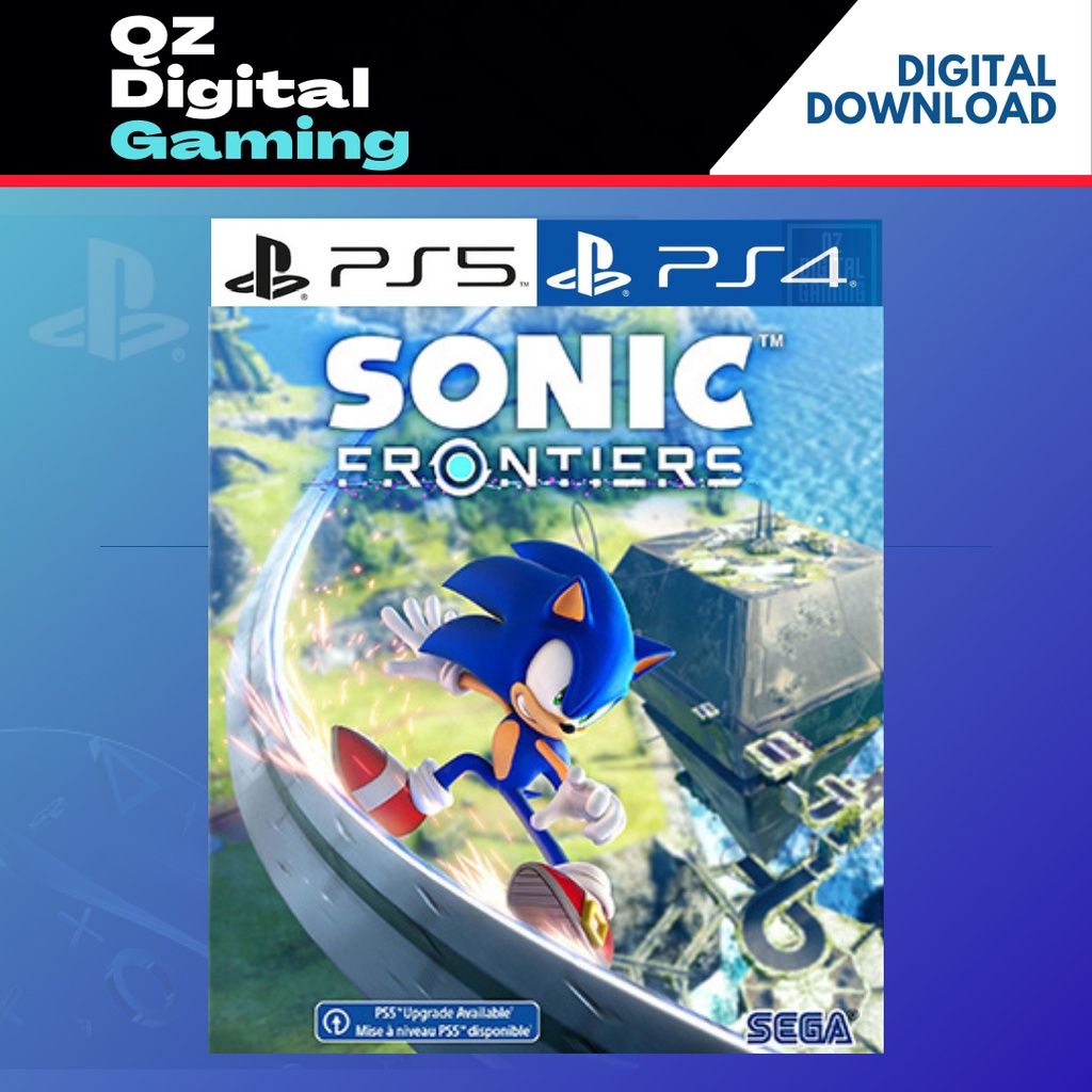 PS4 / PS5 Sonic Frontiers Full Game Digital Download | Shopee Malaysia