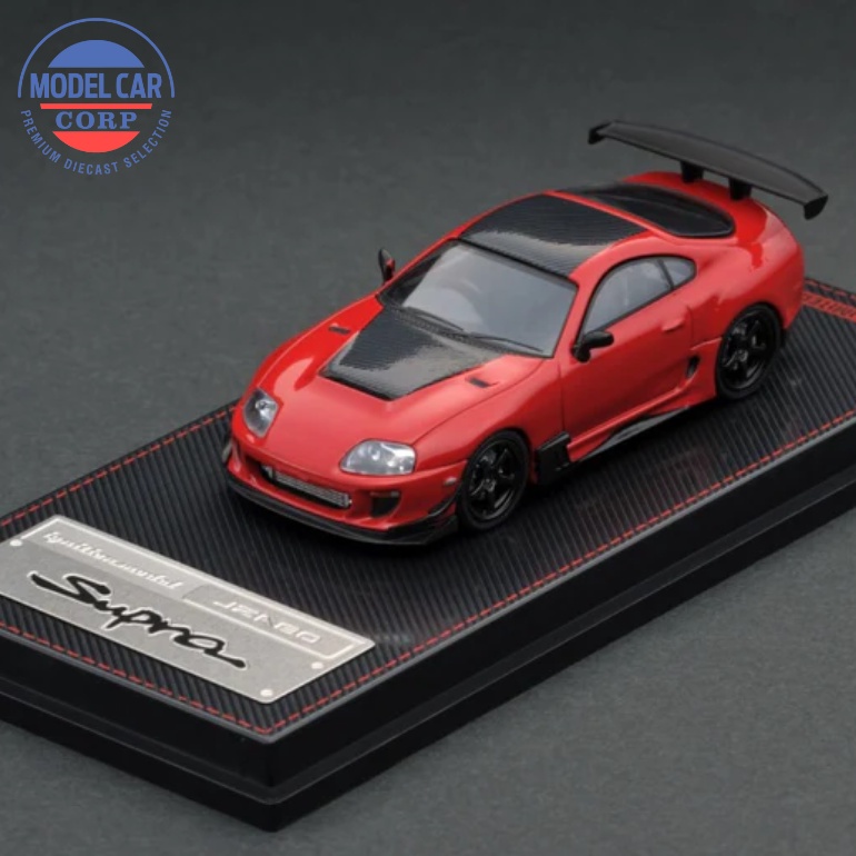 Ignition Model Toyota Supra (JZA80) RZ Red IG1862 Scale: 1/64 Model Car ...