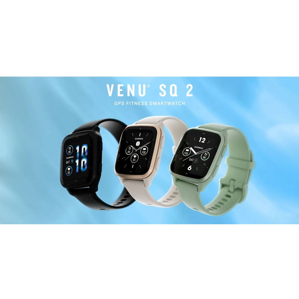 [Original] Garmin VENU SQ 2 Square Fitness Smart Watch (2 years Garmin ...