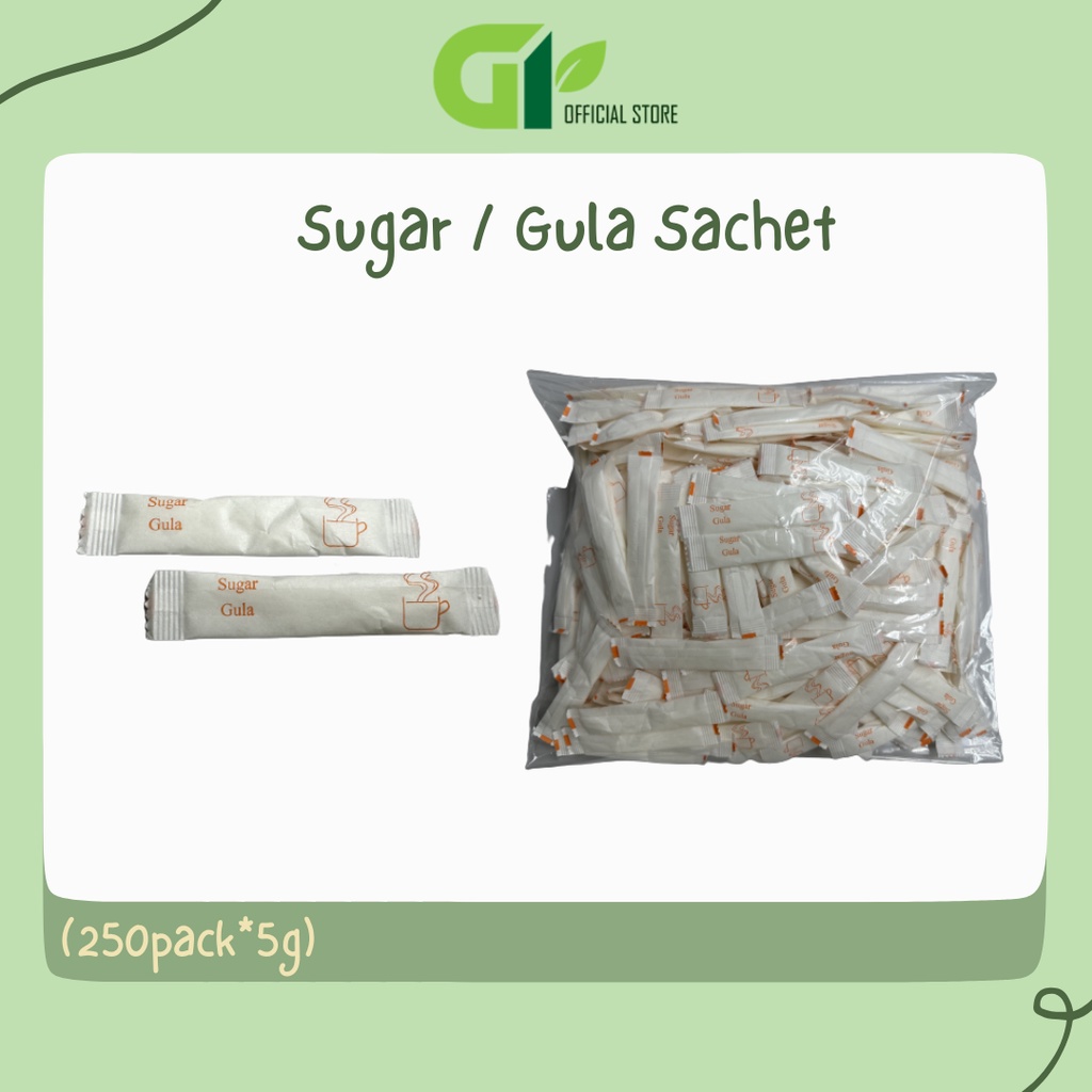 [GY Office] Sugar / Gula Sachet (250*5g) | Shopee Malaysia