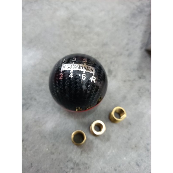HONDA MUGEN CARBON FIBER TYPE R GEAR KNOB GEAR SHIFT KNOB AUTO/MANUAL ...