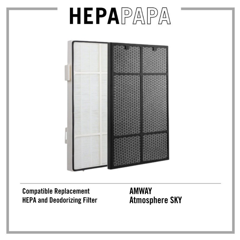 Amway Atmosphere SKY Compatible Replacement HEPA and Carbon Filter with ...