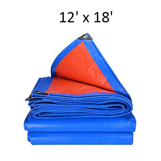 Multipurpose Waterproof PE Tarpaulin Canvas Ground Sheet Truck Cover ...