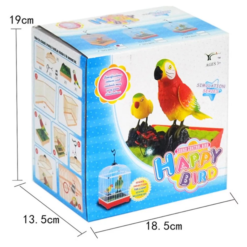 mainan burung berbunyi/sound control bird/happy bird | Shopee Malaysia