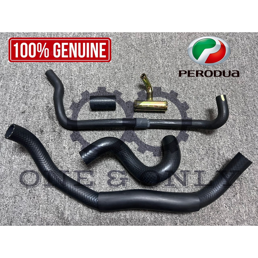 100% GENUINE PERODUA VIVA 660 850 1.0 RADIATOR HOSE / BY PASS HOSE ...