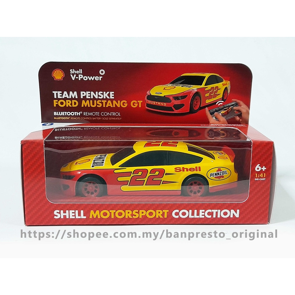 Shell Motorsport Bluetooth Remote Control Car - TEAM PENSKE FORD ...