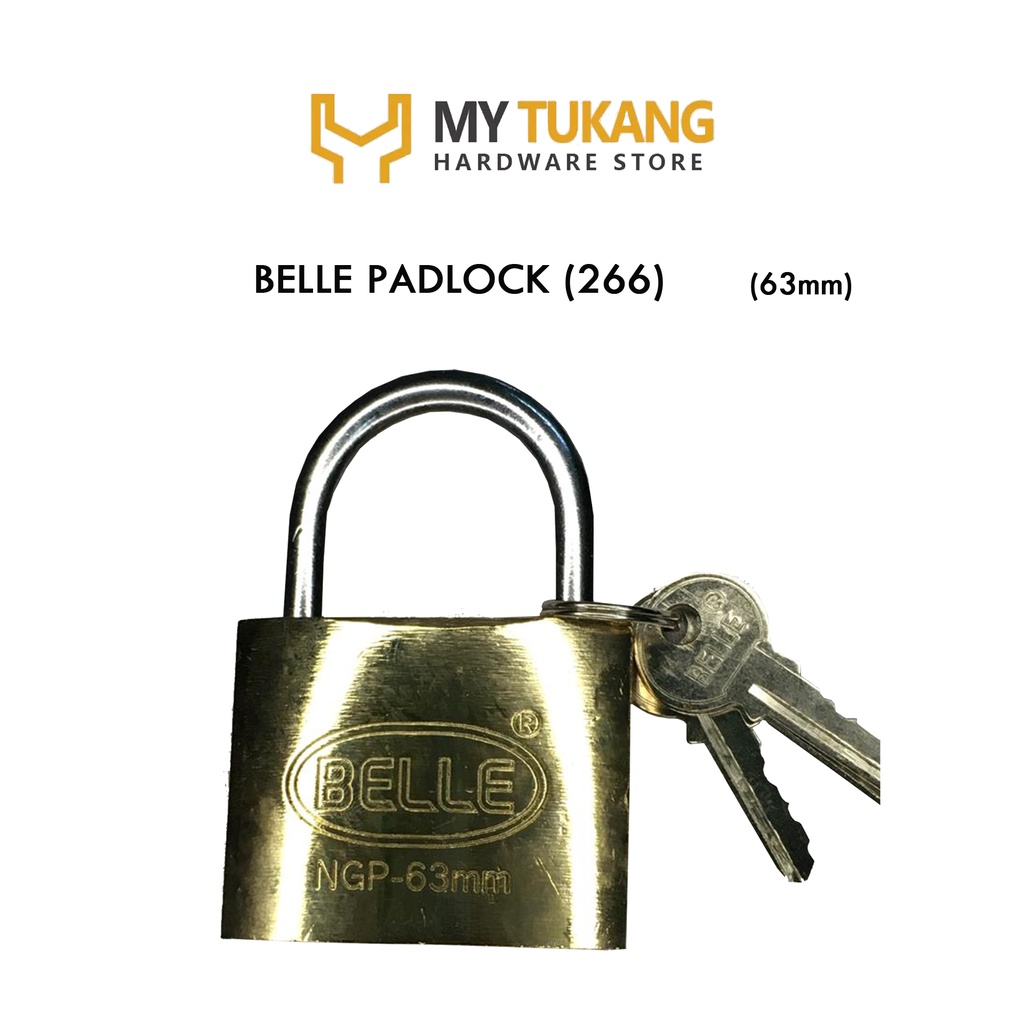 BELLE PADLOCK (266) 63MM | Shopee Malaysia