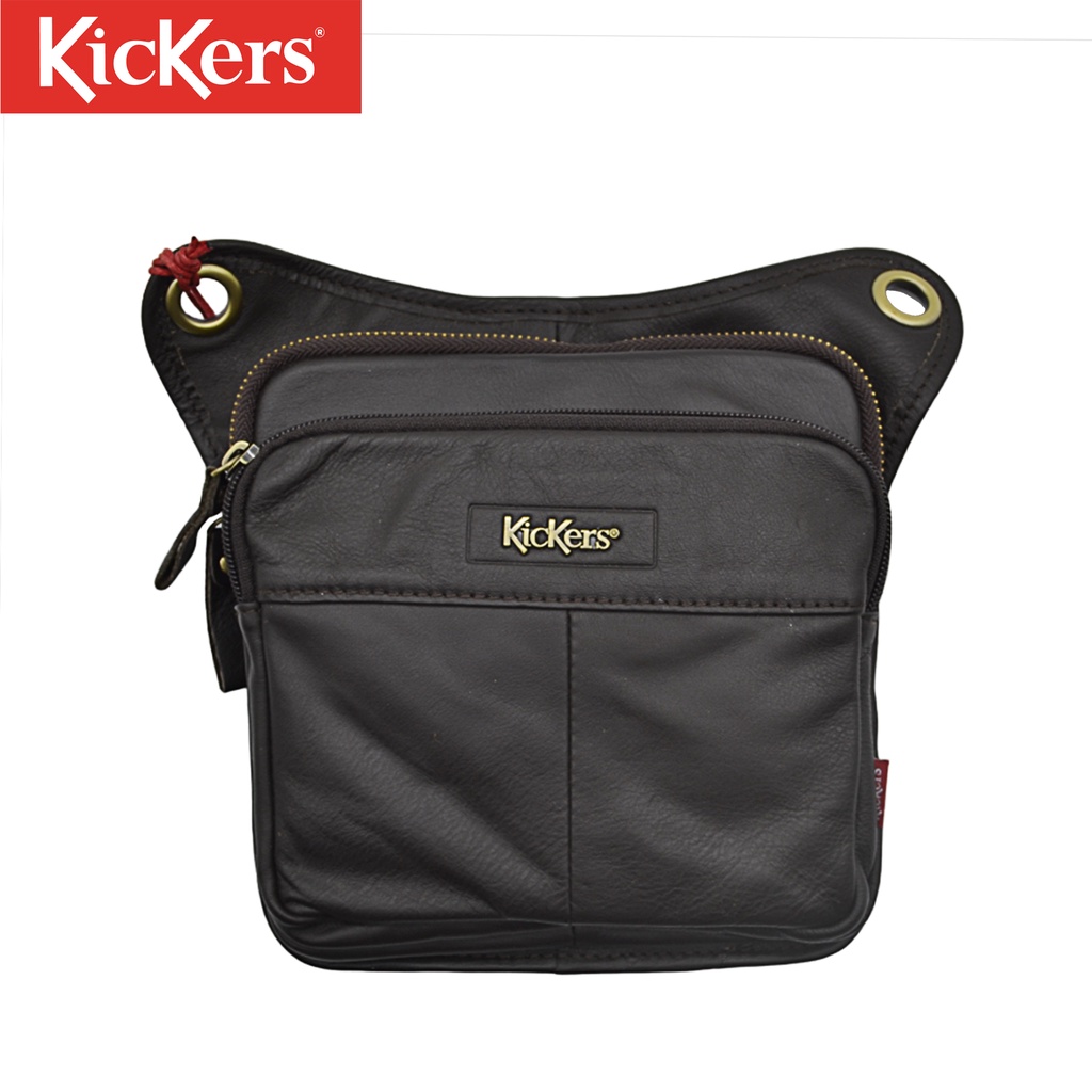 Kickers Genuine Leather Crossbody & Waist Pouch #KIC-S-78464 | Shopee ...