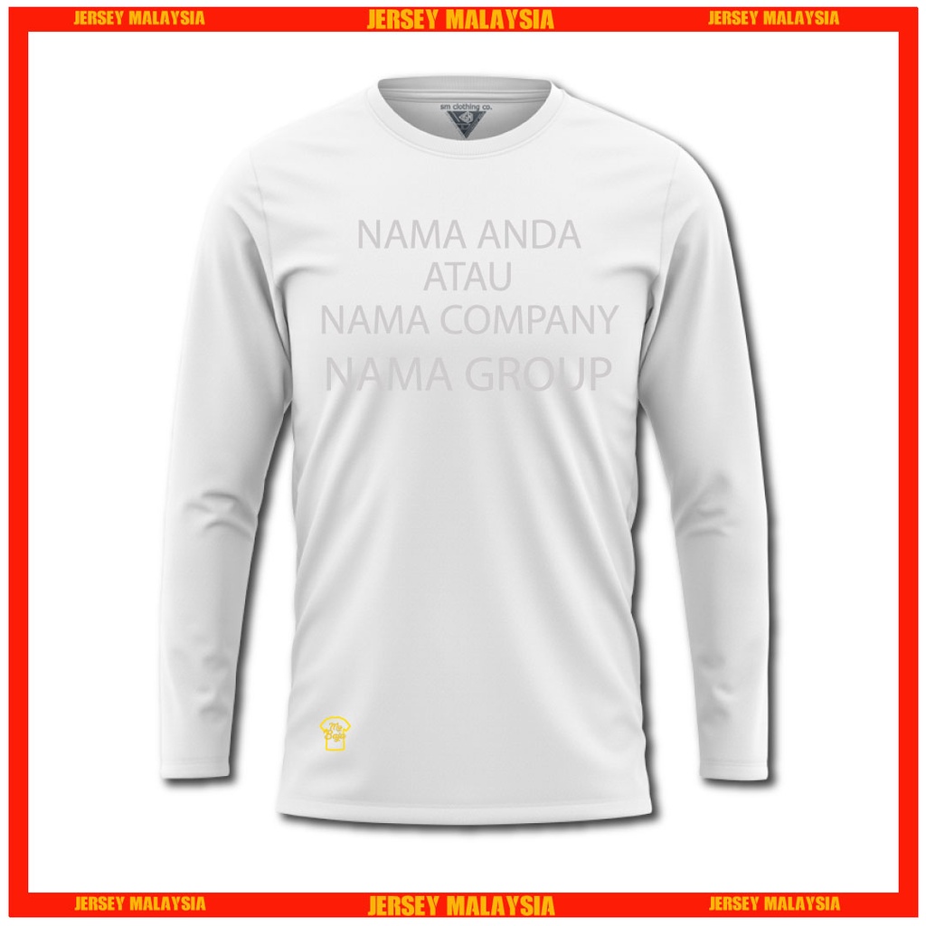 Tshirt custom nama sendiri atau nama company atau nama group ...