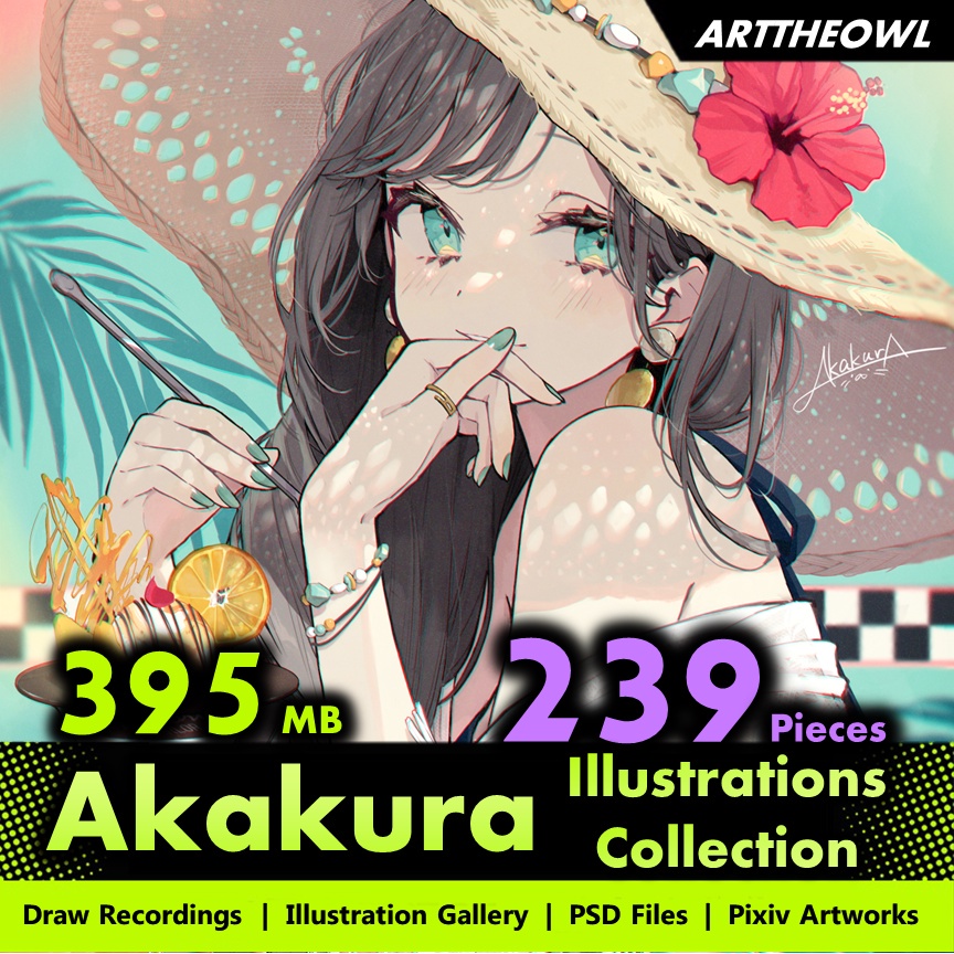 🔥 赤倉 Akakura Official Illustration Collection 🔥 Anime Manga Character ...