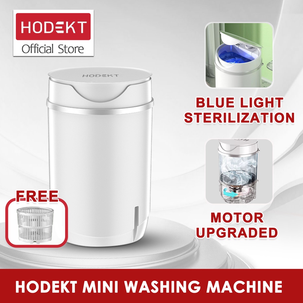 HODEKT 7.5/4.5kg Mesin Basuh Mini Washing Machine Portable Washer ...
