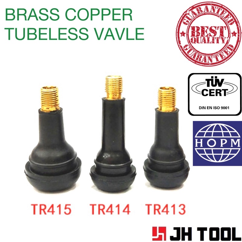 ORI JHTOOL BRASS TYRE TUBELESS VAVLE TR413 TR414 TR415 tiub kepala ...