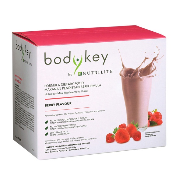 AMWAY BodyKey by NUTRILITE Meal Replacement Shake New Packing | Shopee ...