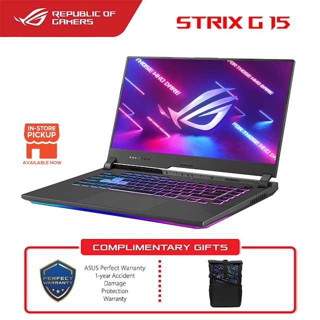 Asus ROG Strix G15 (G513I-MHN134W) Ryzen 7 4800H/16GB RAM/512GB SSD ...