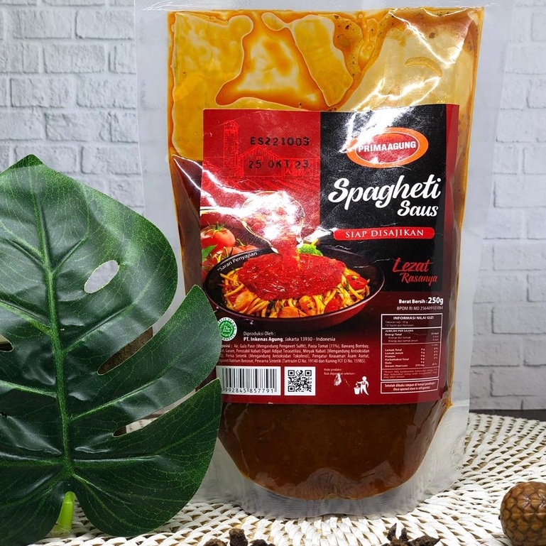 Prima Agung Spaghetti Sauce 250 g | Shopee Malaysia