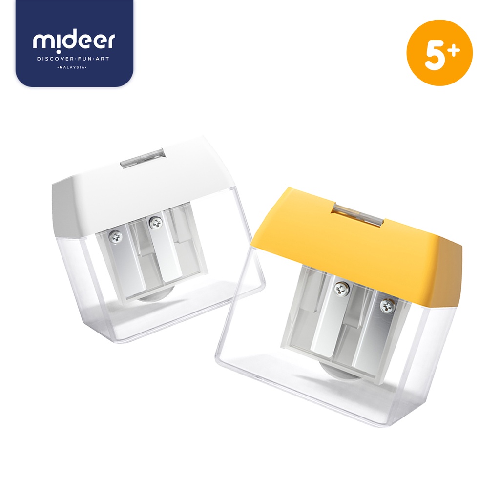 Mideer Three-hole Mini Sized & Portable Pencil Sharpener | Shopee Malaysia