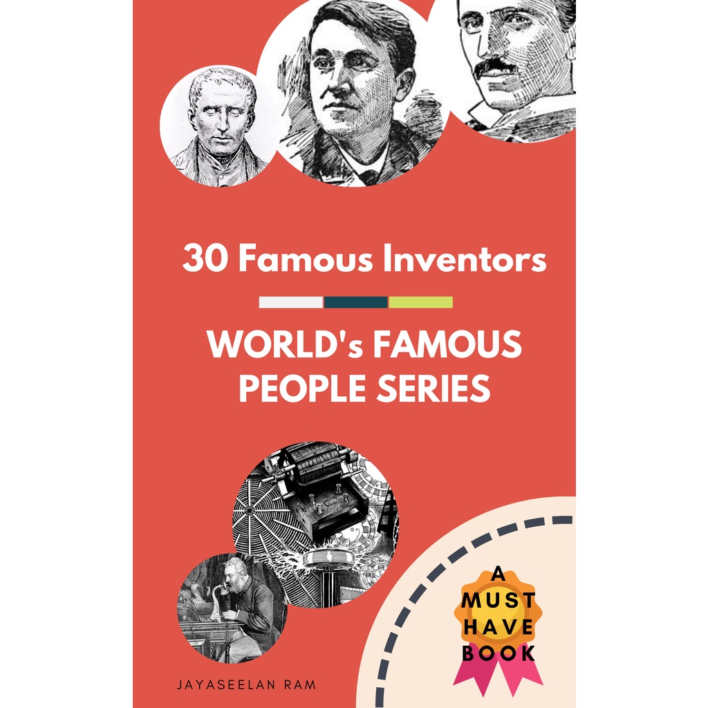30 Famous Inventors - World Famous People Series | Shopee Malaysia