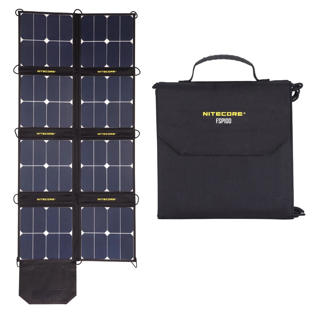 Nitecore 100W Foldable Solar Panel FSP100 | Shopee Malaysia