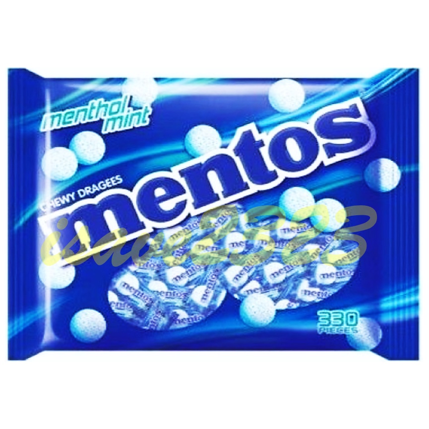 {Self-Packing} [HALAL] Mentos Chewy Dragees (330pcs-360pcs) - Menthol ...