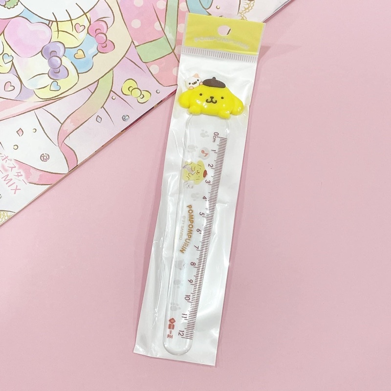 Sanrio Shanghai 3D Cinnamoroll Pompompurin 12cm Transparent Bookmark ...