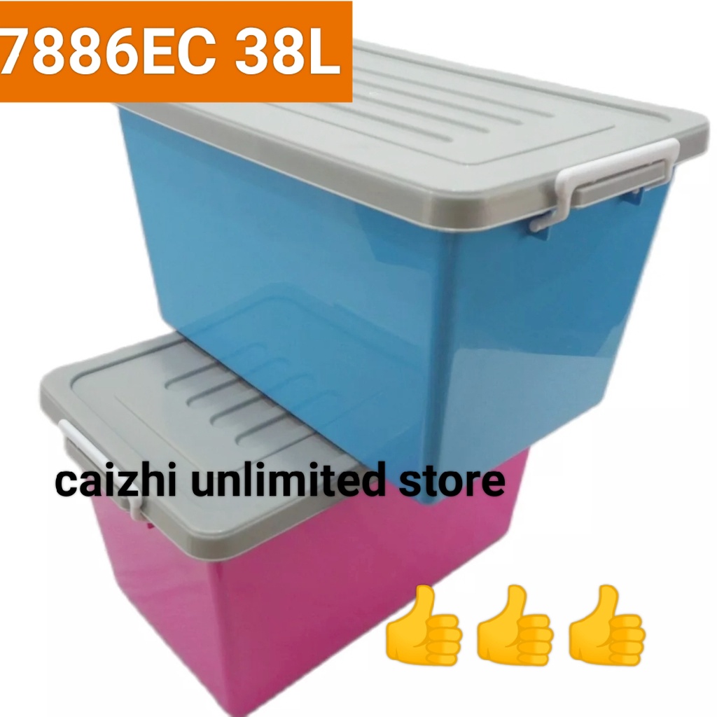 7886EC 38L storage box | Shopee Malaysia