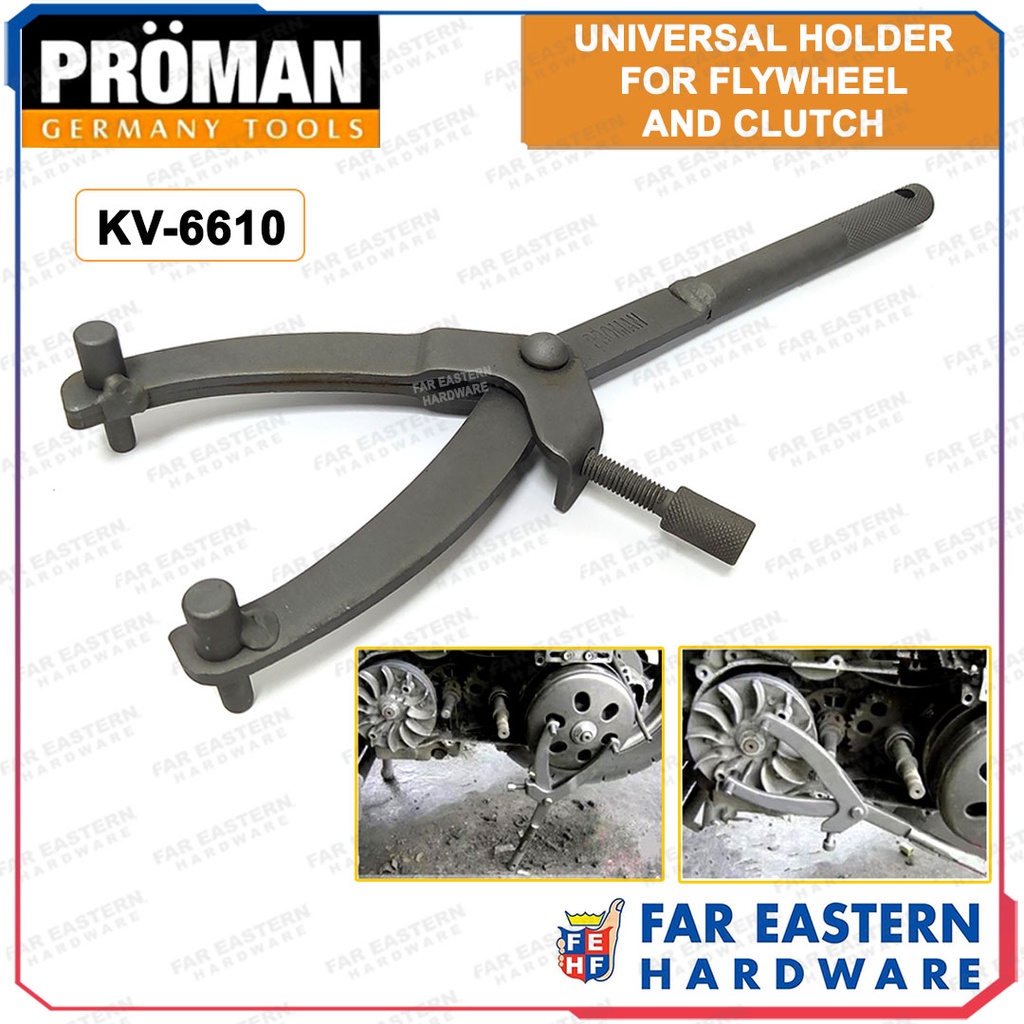 PROMAN Universal Pulley Holder Spanner for Motorcycle Clutch Flywheel ...
