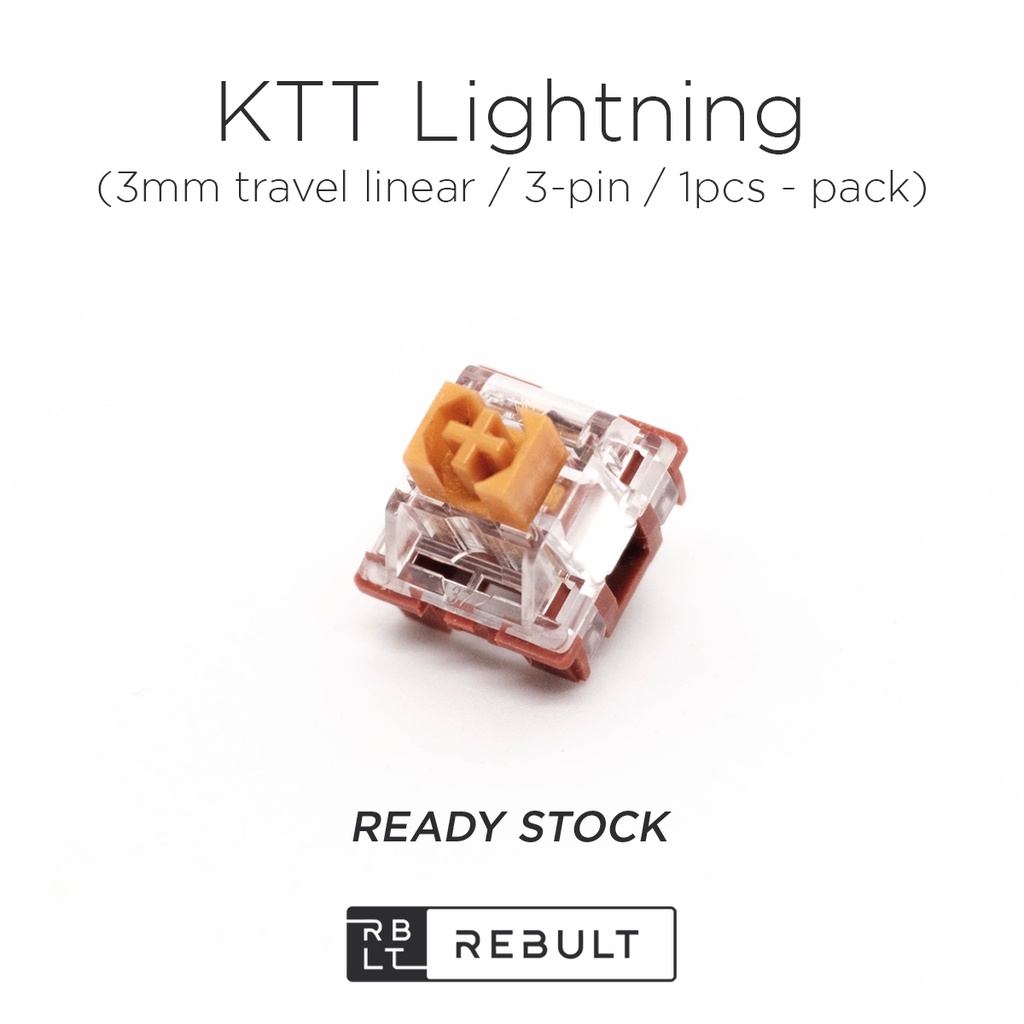 KTT Lightning Linear Mechanical Switch for Mechanical Keyboards ...