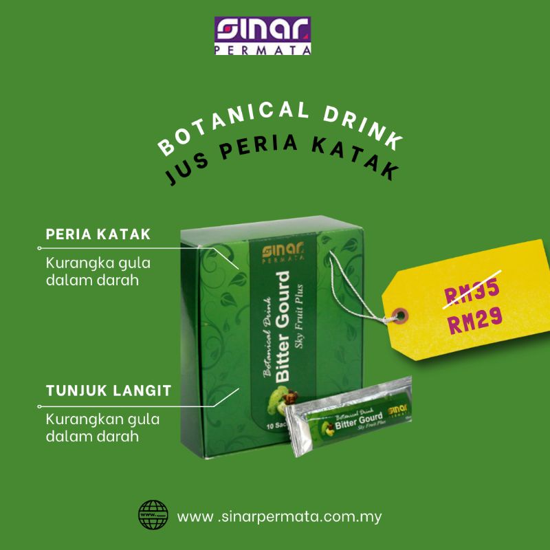 SET PERCUBAAN JUS PERIA KATAK /MENGAWAL GULA DALAM DARAH | Shopee Malaysia