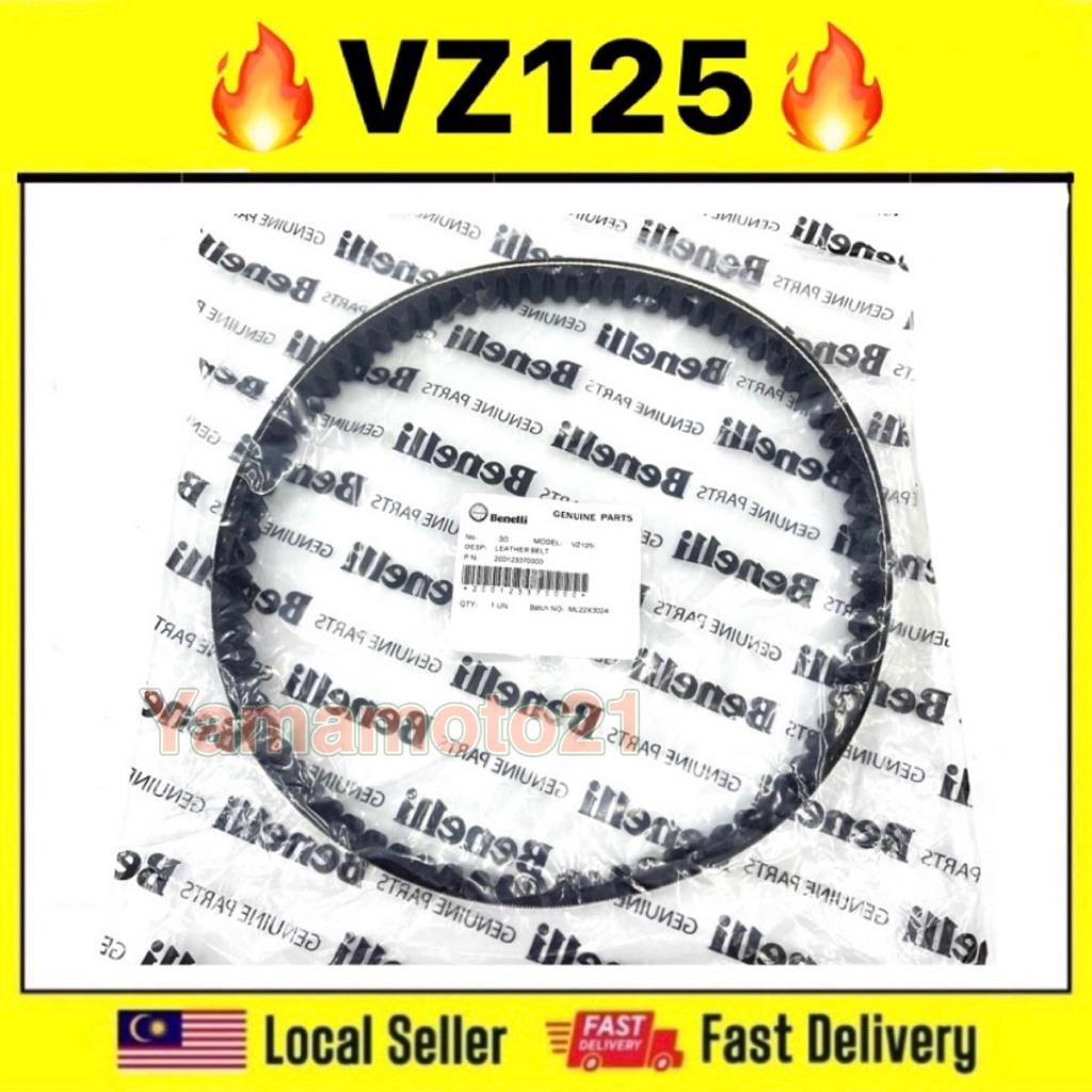 BENELLI VZ125 i VZ125i KARISMA V2 TIMING BELT LOCAL & ORIGINAL ...